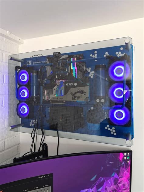 A New Wall Mounted Chassi For Custom Loops By Csfg Rwatercooling