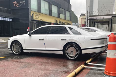 현대차 그랜저 풀체인지 각그랜저 오마주 휠은 이런 모습 탑라이더