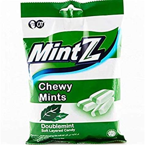 Mintz Chewy Candy Doublemint 115 Gram Javanese Taste