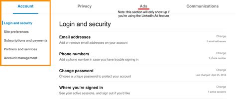 Linkedin Tutorial For Business Privacy And Settings Marketing Minds