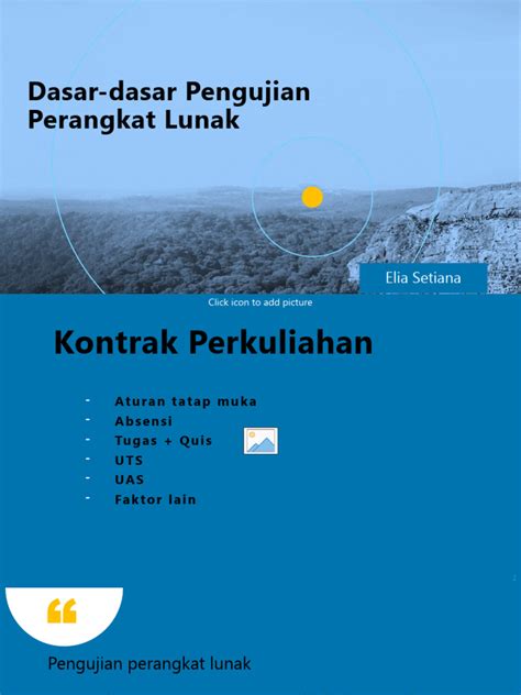 Dasar Dasar Pengujian Perangkat Lunak Pdf Komputer