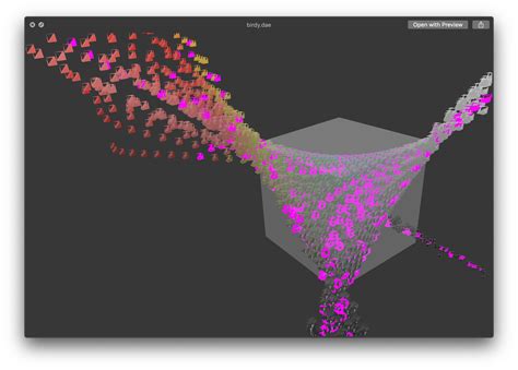 Xcode Scnview Exported Collada Dae File Looks Different And