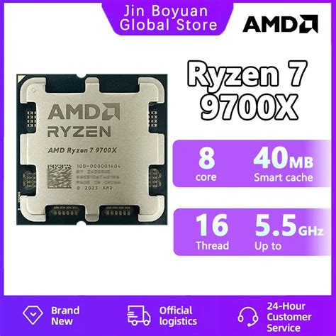 Nuevo Procesador Amd Ryzen 7 9700x R7 9700x 5 5 Ghz 8 N Cleos 16 Hilos