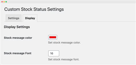 Woocommerce Custom Stock Status Add Quantity Based Statuses