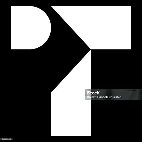 최소한의 Dt 로고 고급 배경에 Td 편지의 아이콘입니다 Dt 모노그램 이니셜을 기반으로 한 로고 아이디어 전문적인 다양한 문자 기호와 배경에 Td 로고 0명에 대한 스톡