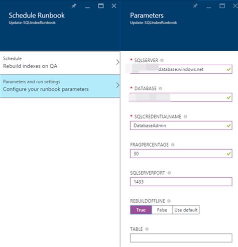 Sql Server How To Set Azure Sql To Rebuild Indexes Automatically