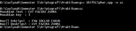 Github Fazira01 Shiftcipher