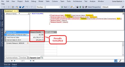 Creating Custom Table In Ssas Tabular Using Table And Row Constructors In Dax