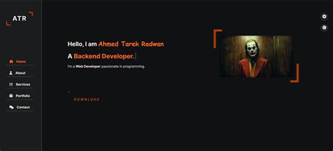 Github Ahmedradwan21 Amazing Portfolio With Dark Mode And Theme Colors