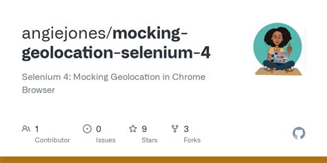 github angiejones mocking geolocation selenium 4 selenium 4 mocking