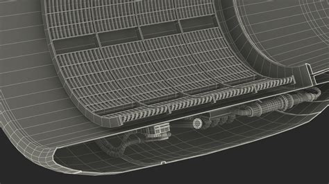 Jet Engine Casing Cutaway 3d Model Turbosquid 2381031