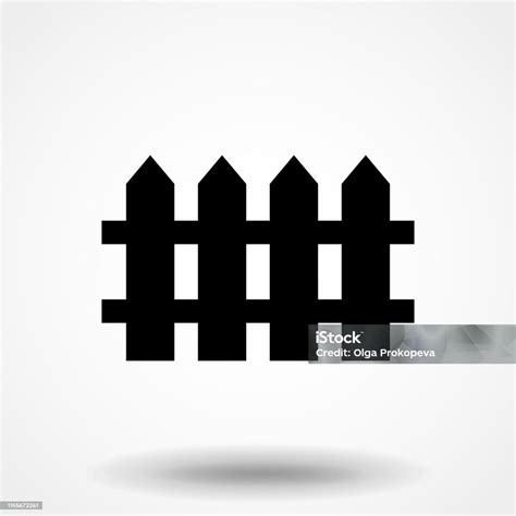 유행 문양 스타일 디자인에 울타리 벡터 아이콘입니다 벡터 그래픽 일러스트입니다 웹 사이트 디자인 로고 및 사용자 인터페이스에 대 한 울타리 아이콘입니다 Eps 10 0명에