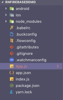Javascript How To Add Firebase Sdk To React Native Stack Overflow