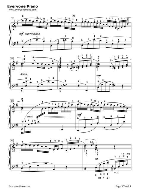 花火 梁咏琪五线谱预览 Eop在线乐谱架