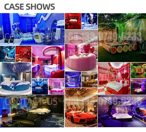 China Luxury Kingsize Sex Round Bed For Theme Hotel Private Wholesale