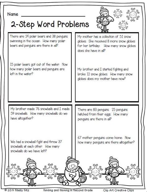 Multistep Word Problems Worksheets