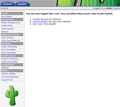 Cacti Bandwidth Monitoring Tool In Debian Etch Debian Admin