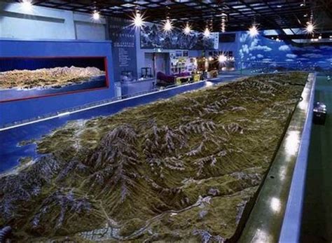 山体模型制作效果 规划模型 上海翰祺模型设计制作有限公司