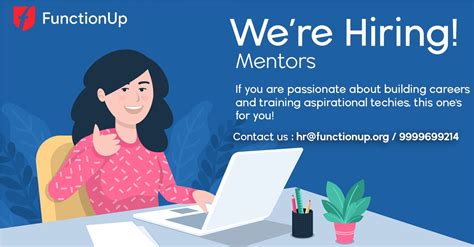 Functionup On Linkedin Hiring Mentors Hiringmentors Techjobs