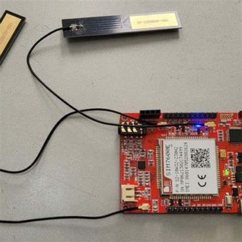 using arduino compatible sim7600 4g gsm gps module