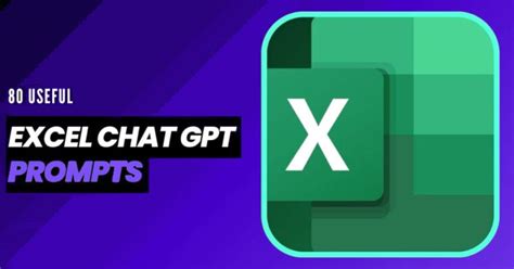 80 Useful Excel ChatGPT Prompts To 10x Your Excel Skills