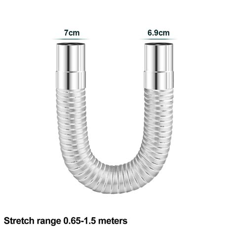Lierteer Stainless Steel Elbow Chimney Liner Bend Multi Flue Stove Pipe