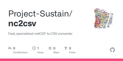 Github Project Sustainnc2csv Fast Specialized Netcdf To Csv Converter
