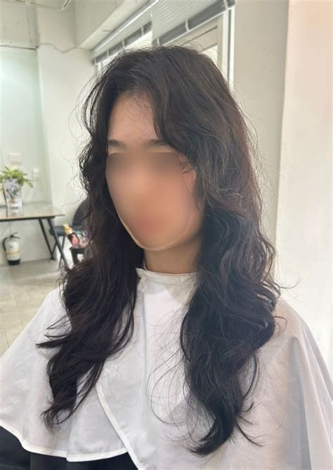 대전 노은동 미용실 헤어리움에서 여자 긴머리 파마 히피펌 물결펌 손질방법 추천 네이버 블로그