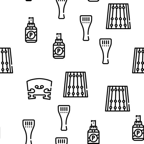 Violin String Musical Instrument Vector Seamless Pattern 17313963 Vector Art At Vecteezy
