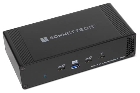 Sonnet Announces 40gbps Thunderbolt Dock With Internal Nvme Storage