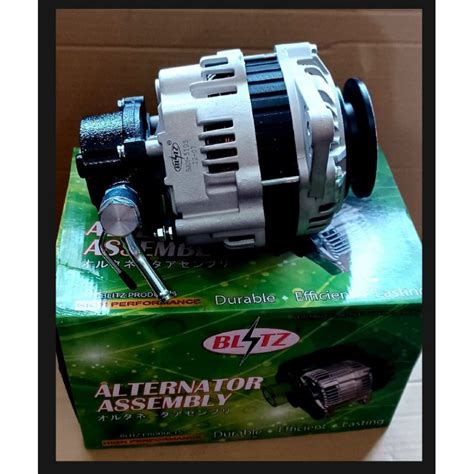 Alternator Assembly Mitsubishi 4d56 W Pump 12v 110a Single Pulley Blitz Bam5105 Shopee