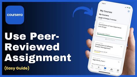 How To Use Peer Reviewed Assignments In Coursera Youtube