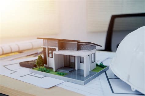 Architects Engineers Contractors Working In The Office With Blueprints Inspection Engineers