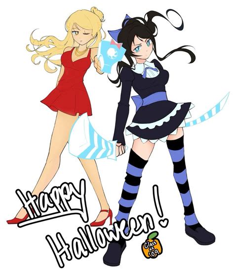 Jecka And Nicole Cosplay Panty＆stocking With Garterbelt 2010s