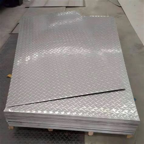 Astm A283 Grade C Checkered Steel Plate 8 1500 3000 Mm Landee