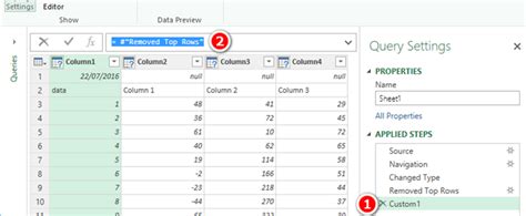 Convert A Cell Value Into A Column With Power Query Excelerator BI