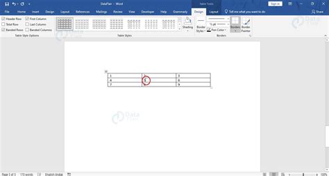 How To Add Rows And Columns In A Table In Word Dataflair