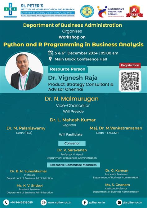 Stpeters Institute Of Higher Education And Research On Linkedin