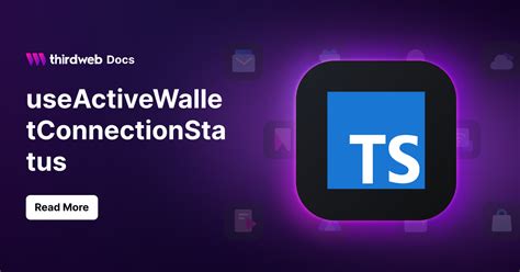 Useactivewalletconnectionstatus Typescript Sdk
