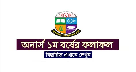 অনার্স প্রথম বর্ষের পরীক্ষার ফলাফল দেখার নিয়ম Informerbd Com