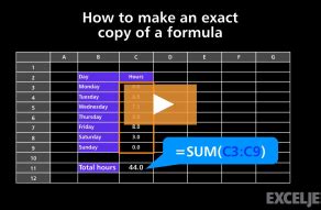 Excel Shortcut Drag And Copy Exceljet