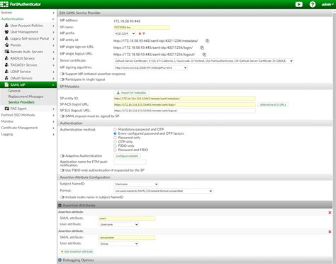 Ssl Vpn With Fortiauthenticator As A Saml Idp Fortigate Fortios 7 4 8 Fortinet Document