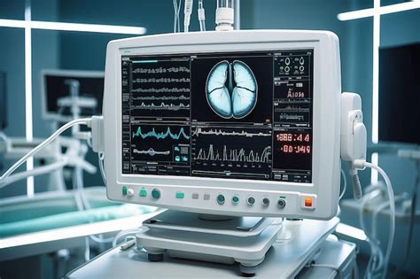 Premium Photo Medical Monitor In The Intensive Care Unit Medical Technology