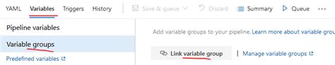 Azure Can You Pass Variable Group Values To Sub Template In Yaml Stack Overflow