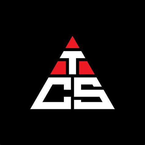 Tcs Triangle Letter Logo Design With Triangle Shape Tcs Triangle Logo Design Monogram Tcs
