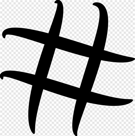 해시태그 파운드 기호 숫자 기호 해시 날카로운 상징 특수 문자 Png Pngegg
