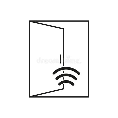 Wireless Door Outline Internet Network Safety Internet Technology