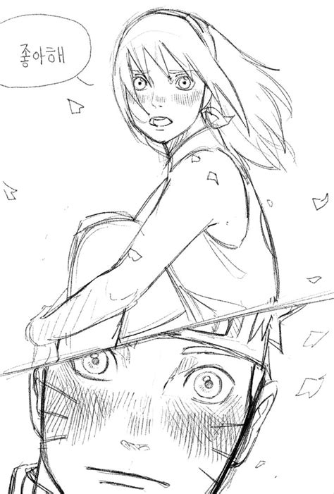 Sakura에 있는 🦦님의 핀 사쿠라 하루노 귀여운 그림 나루토