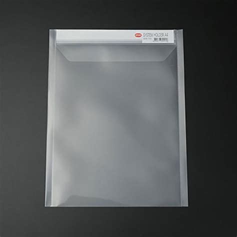 홀더화일 아톰 시스템홀더shs 101a4세로형포켓투명 코랩샵 Kolab 연구용 기자재 실험용 기초 소모품