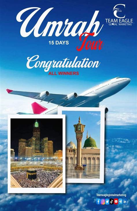 Dr Abdul Basit Ali Khan Khan On Linkedin Teameagle Umrahtour Winners Congratulations